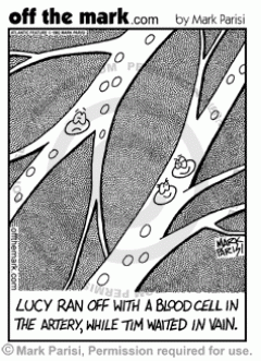 Circulatory system Cartoons | Witty off the mark comics by Mark Parisi