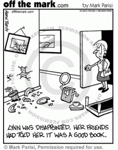 Bad Good Book - off the mark cartoons