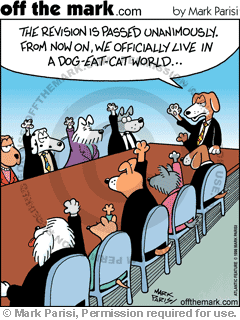 Unanimous Cartoons | Witty off the mark comics by Mark Parisi