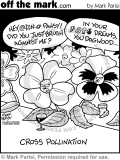 Pollination Cartoons | Witty off the mark comics by Mark Parisi