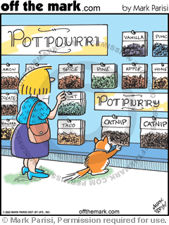 Potpourri Cartoons | Witty off the mark comics by Mark Parisi