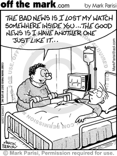 Recovery room Cartoons | Witty off the mark comics by Mark Parisi