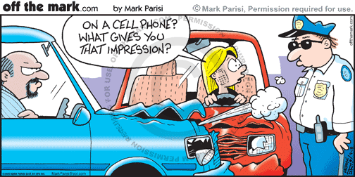 Car accident Cartoons & Comics by off the mark cartoons